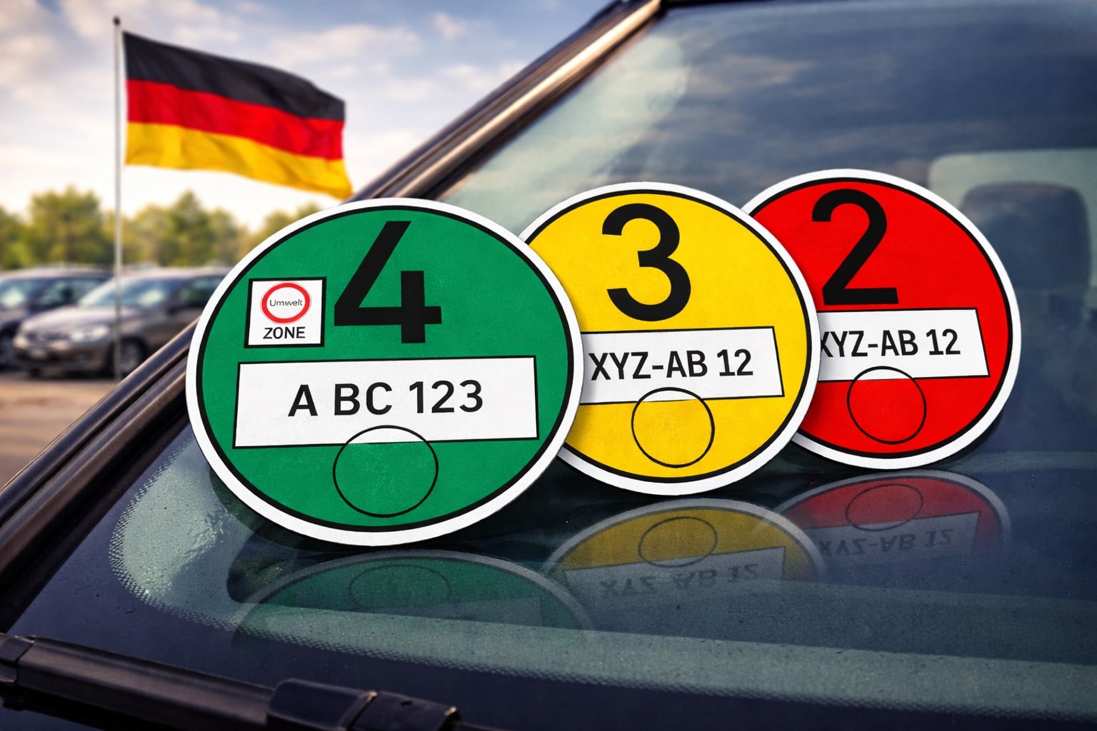 Emission Stickers in Germany - Information for Businesses | eCarsTrade