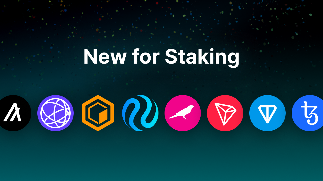 New: 8 Additional Crypto-Assets Are Now Available for Staking | Finst
